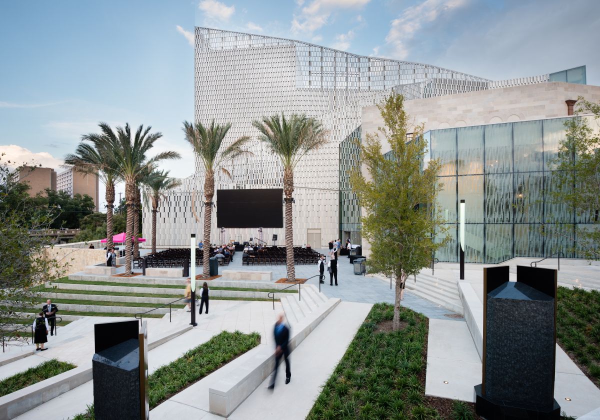 Will Naylor Smith River Walk Plaza | Tobin Center